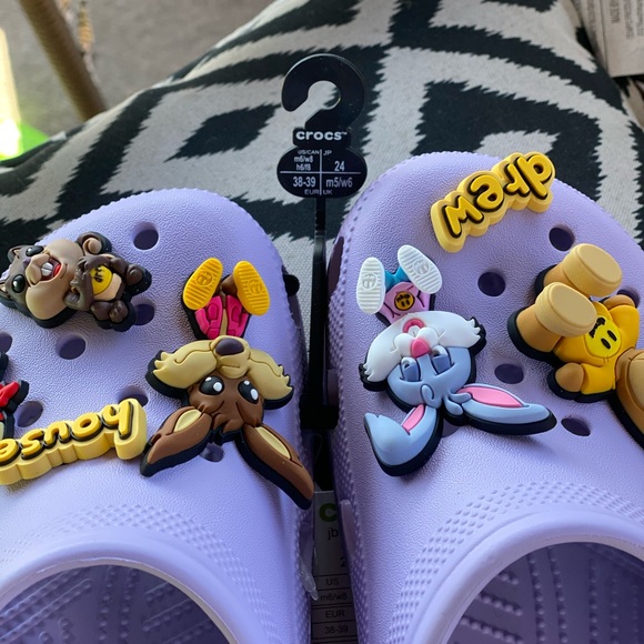 CROCS | Shoes | Crocs X Justin Bieber Drew Lavender New 5m 8w | Poshmark